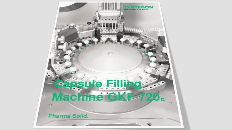 カプセル充填機 GKFパフォーマンスシリーズ